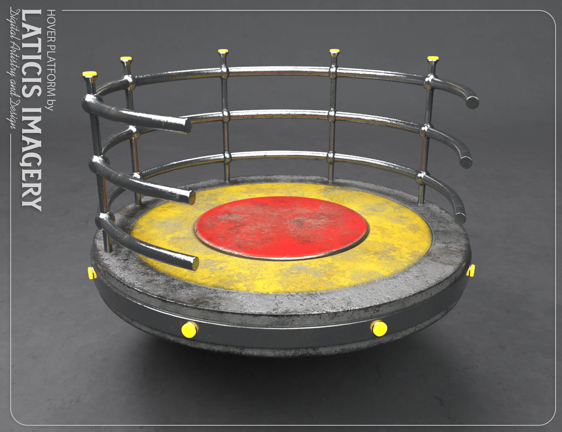 Li Hover Platform - Free Daz Content by Laticis