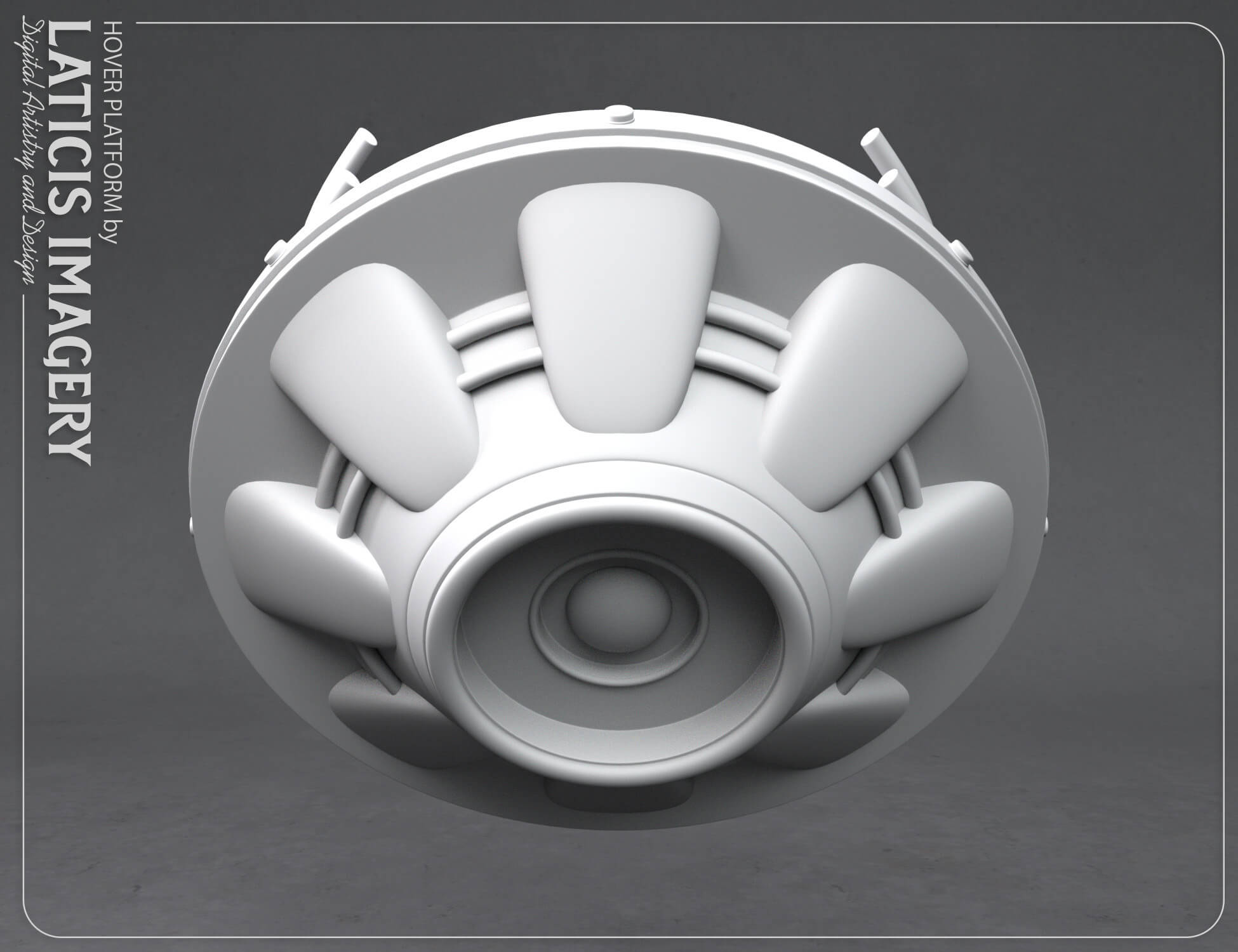 Li Hover Platform - Free Daz Content by Laticis