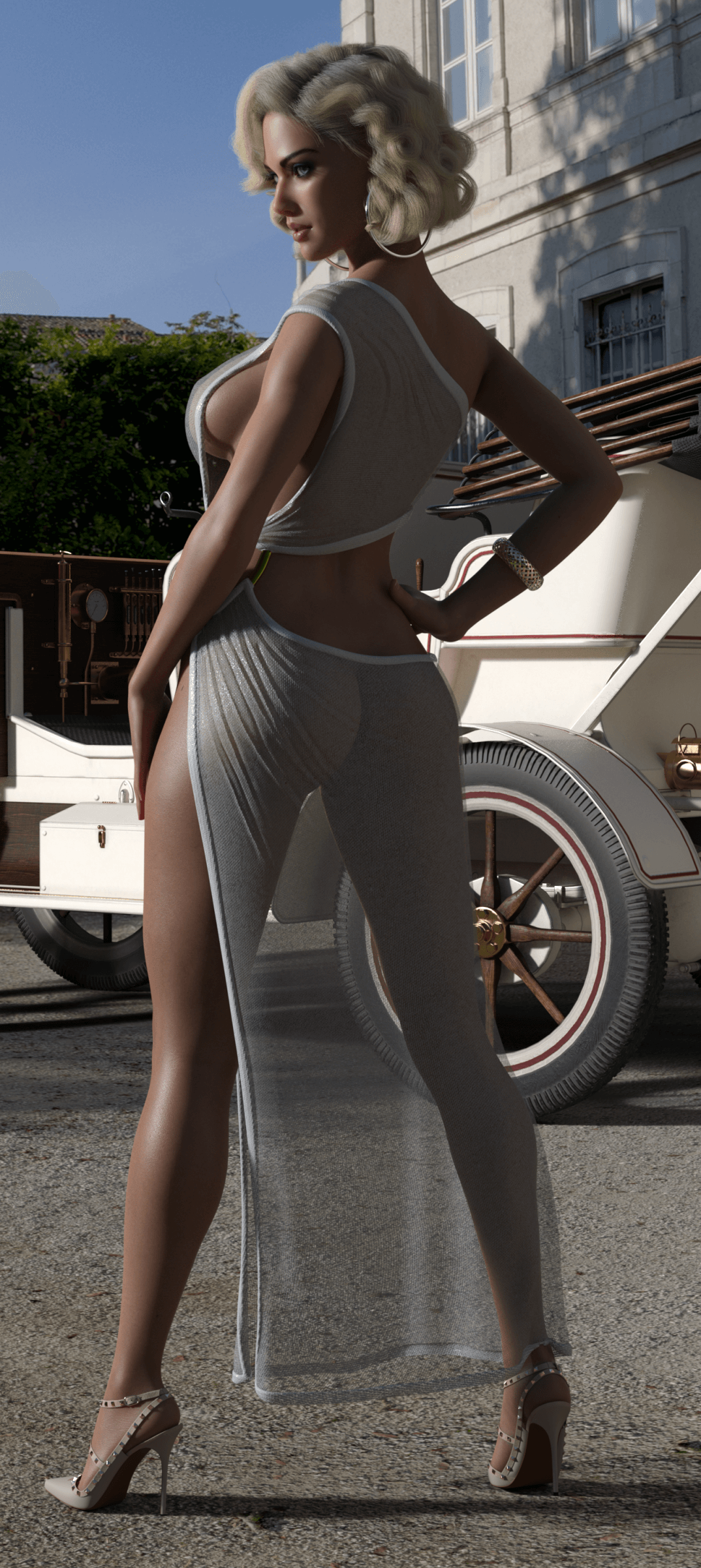 Classic 2 3D Render, Digital Art by Lawrence Jamieson