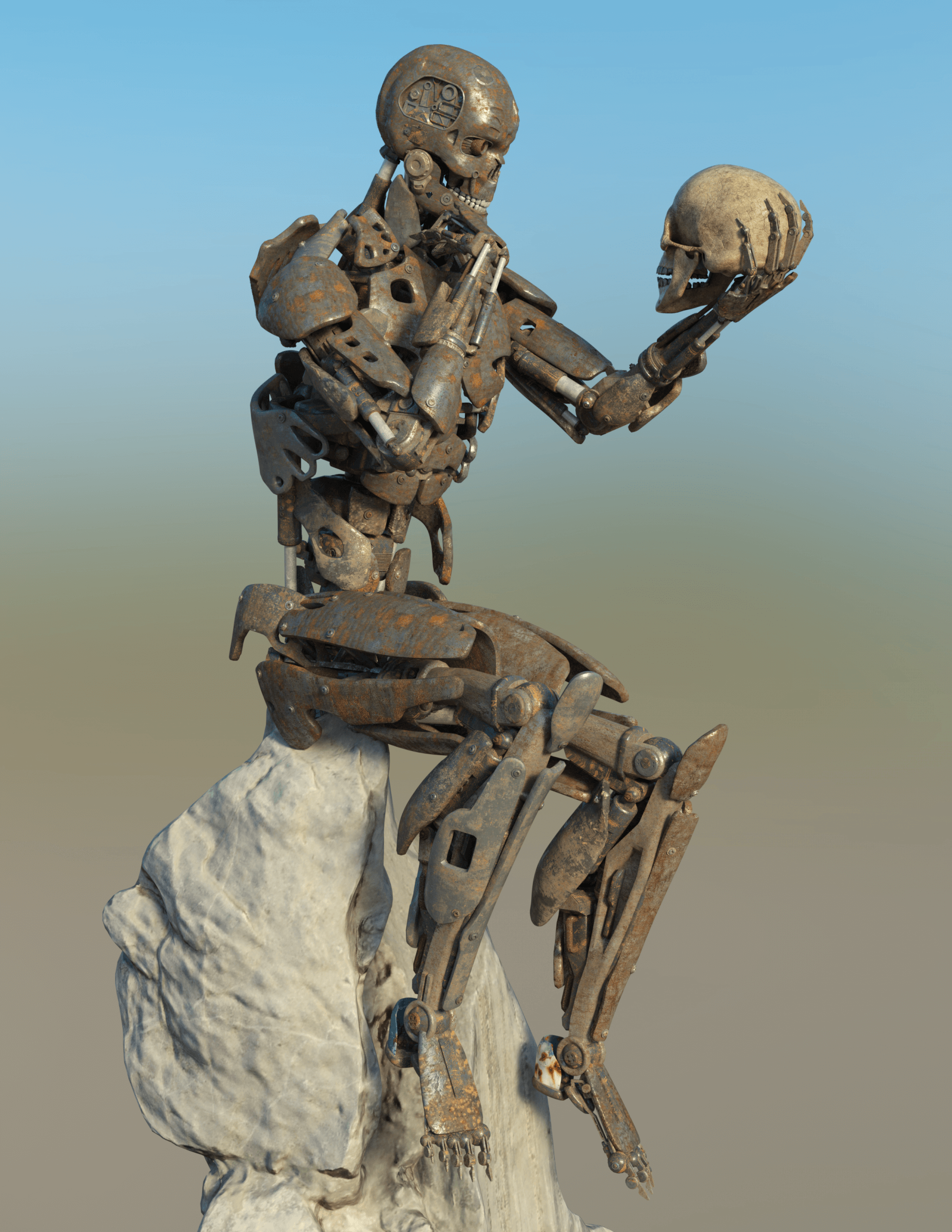 Memento 3D Render, Digital Art by Lawrence Jamieson