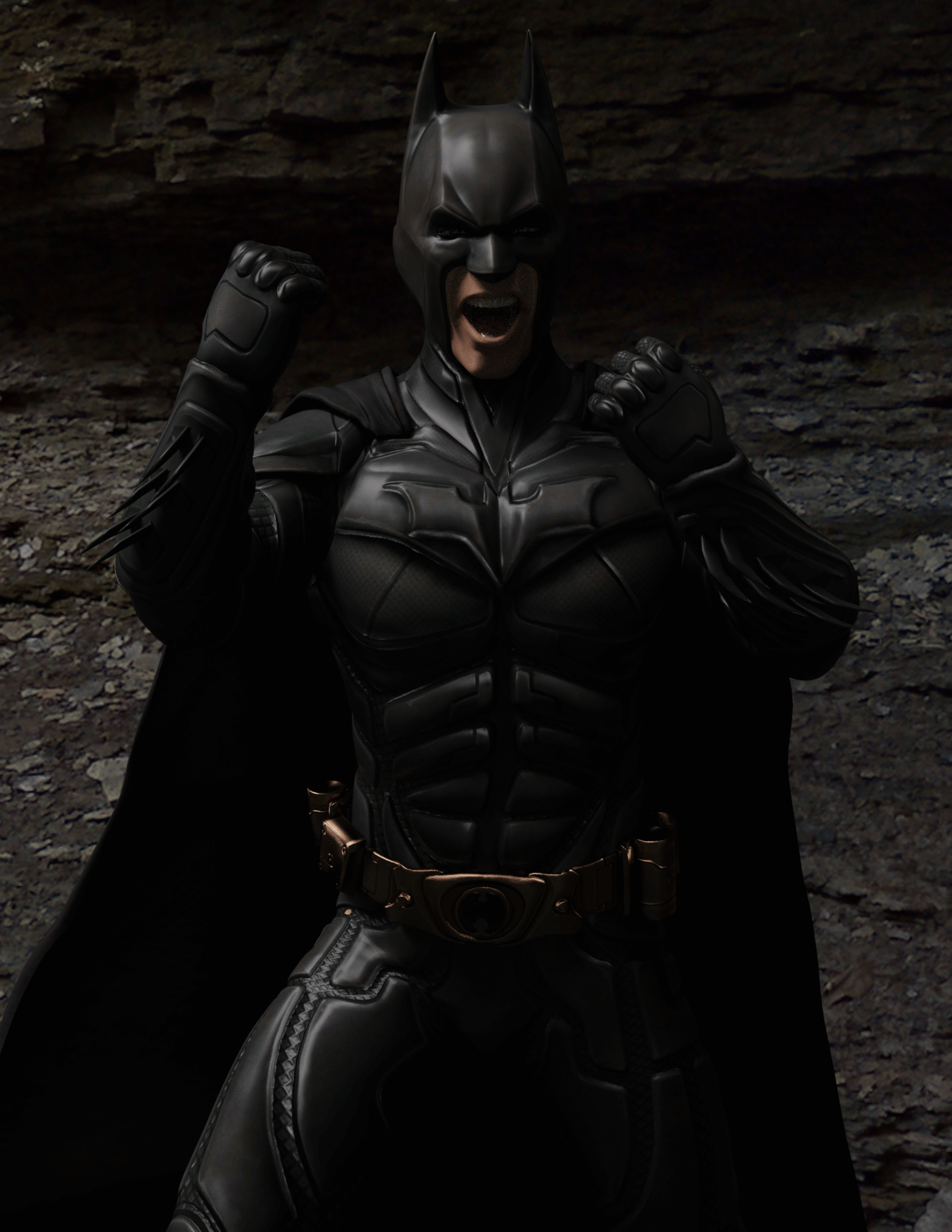 Rage 3D Render, Digital Art by Lawrence Jamieson