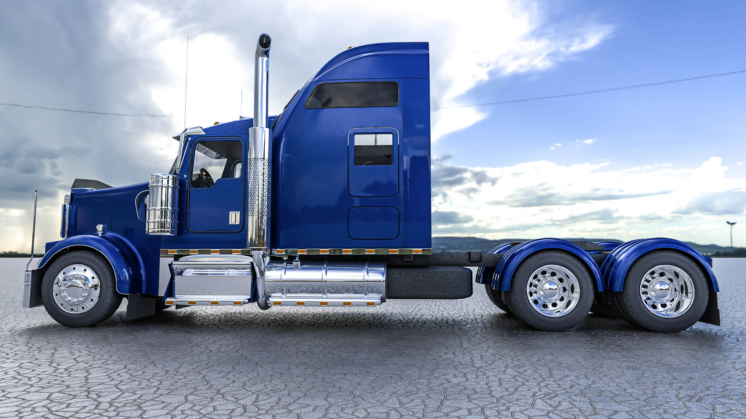 Peterbilt 389 Truck - 3D Model by LBDesigner