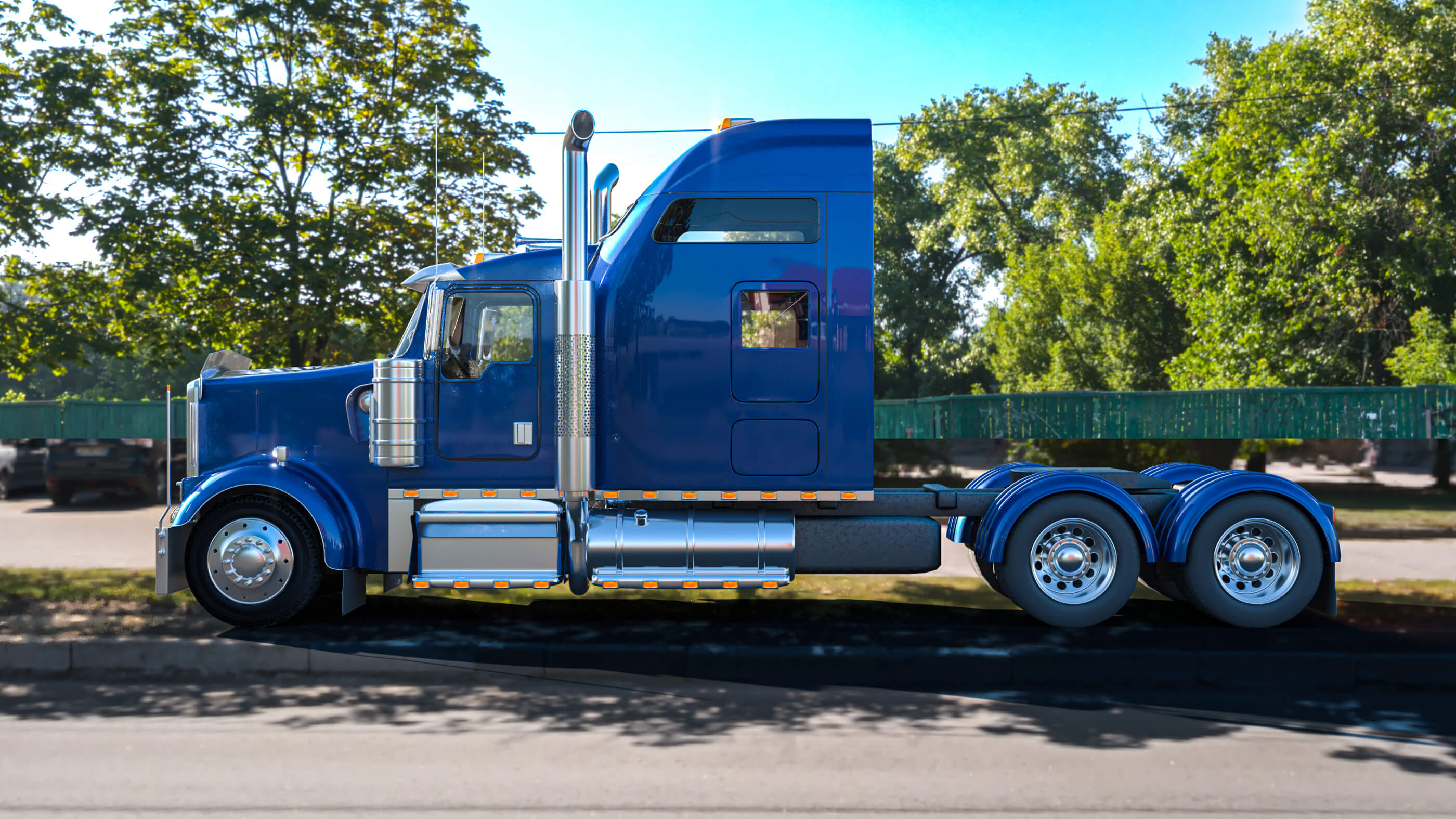 Peterbilt 389 Truck - 3D Model by LBDesigner