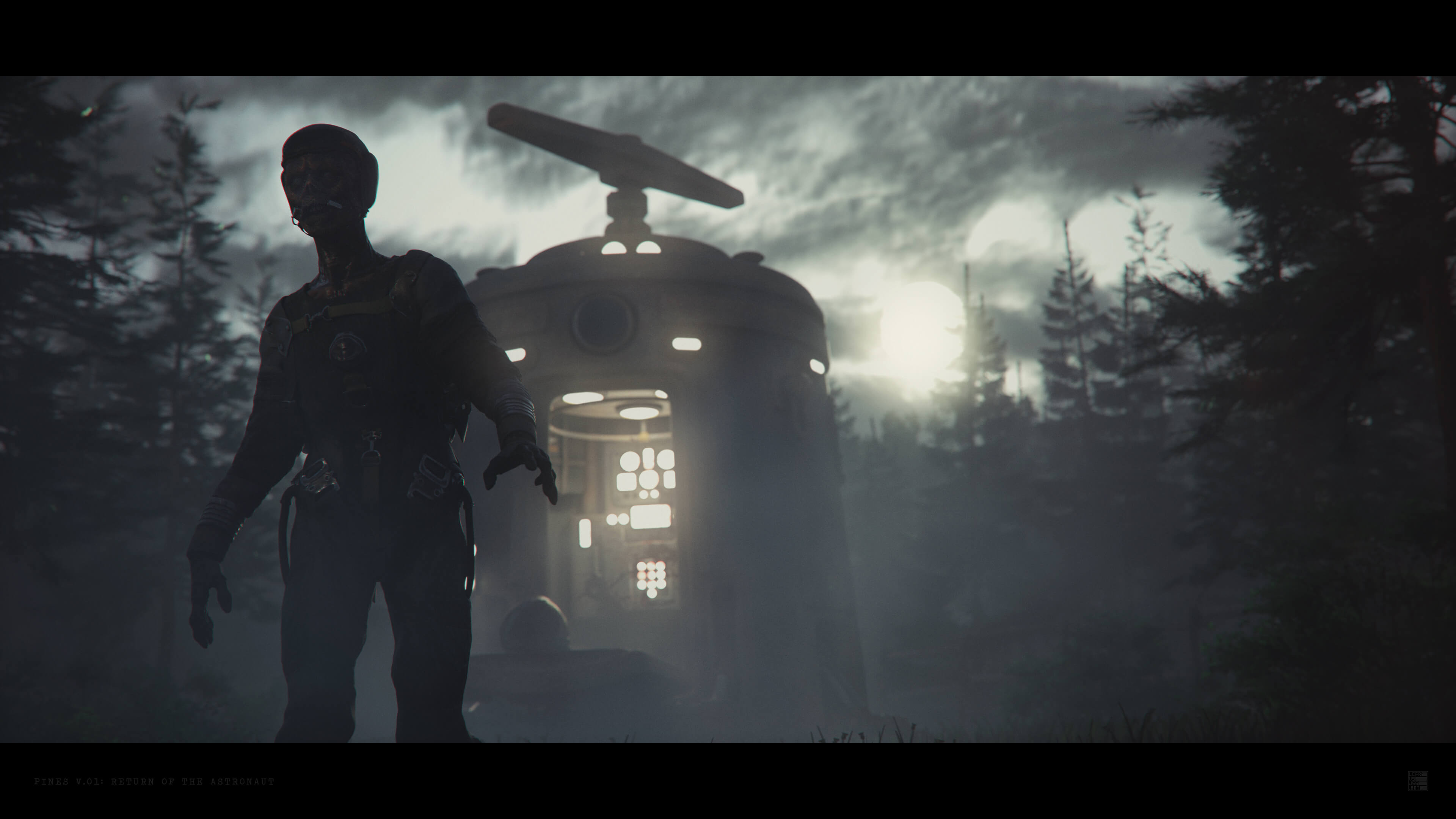 Return of the Astronaut 3D Render, Digital Art by LCFRVSJSS