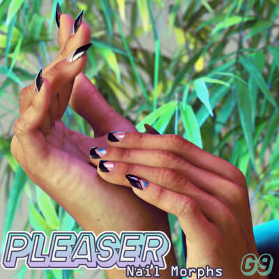 G9 Pleaser Nail Morphs - Daz Content by LchBch