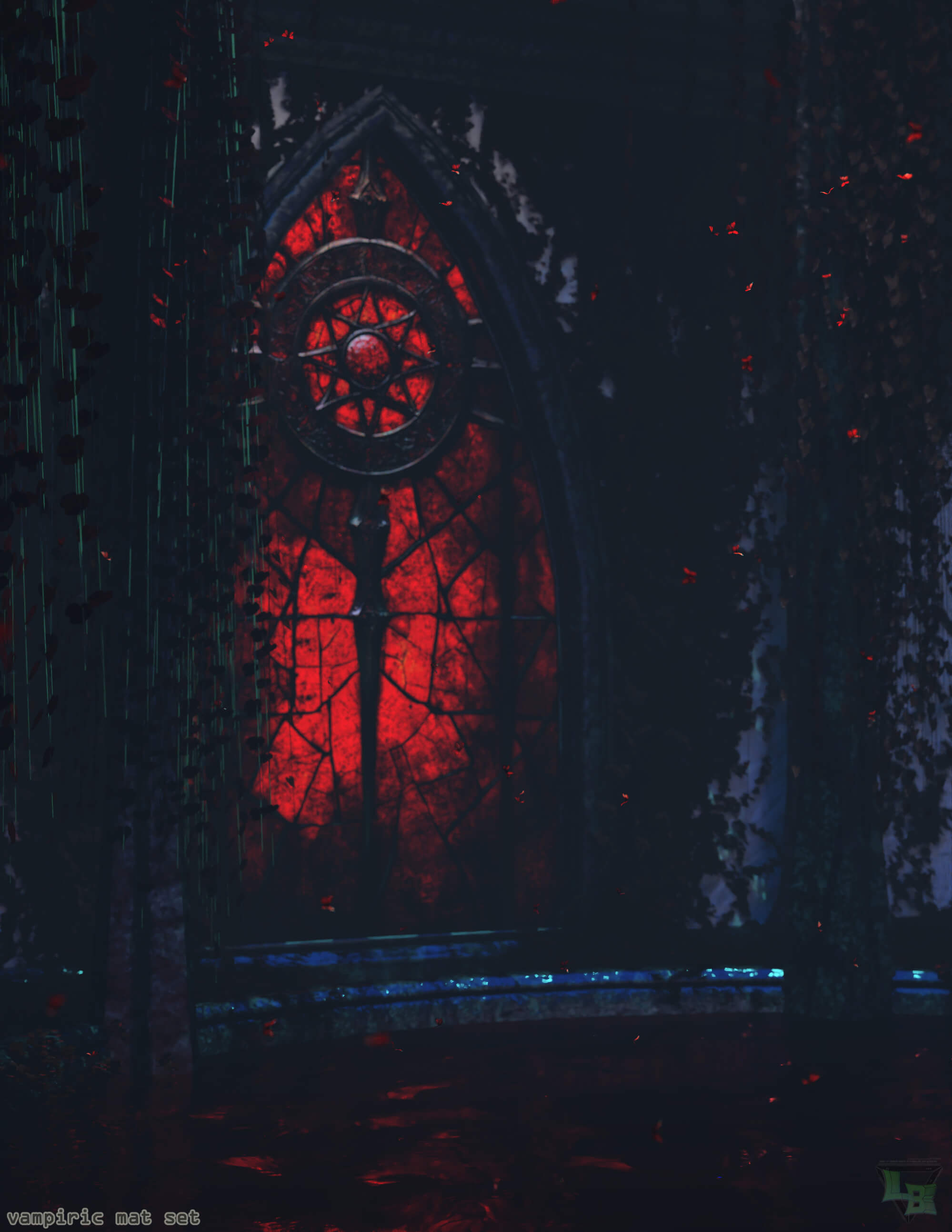 Hallowed 3D Render, Digital Art by LchBch