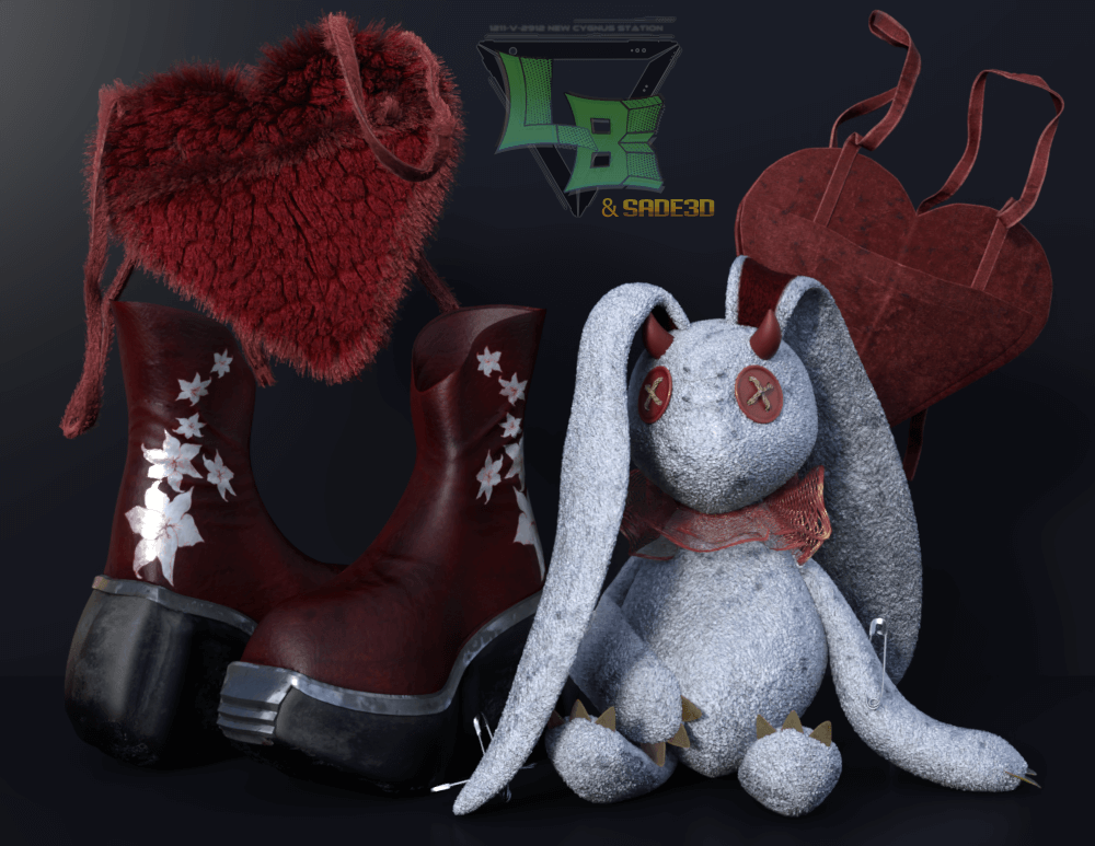 Neon Devil 2.0 3D Render, Digital Art by LchBch