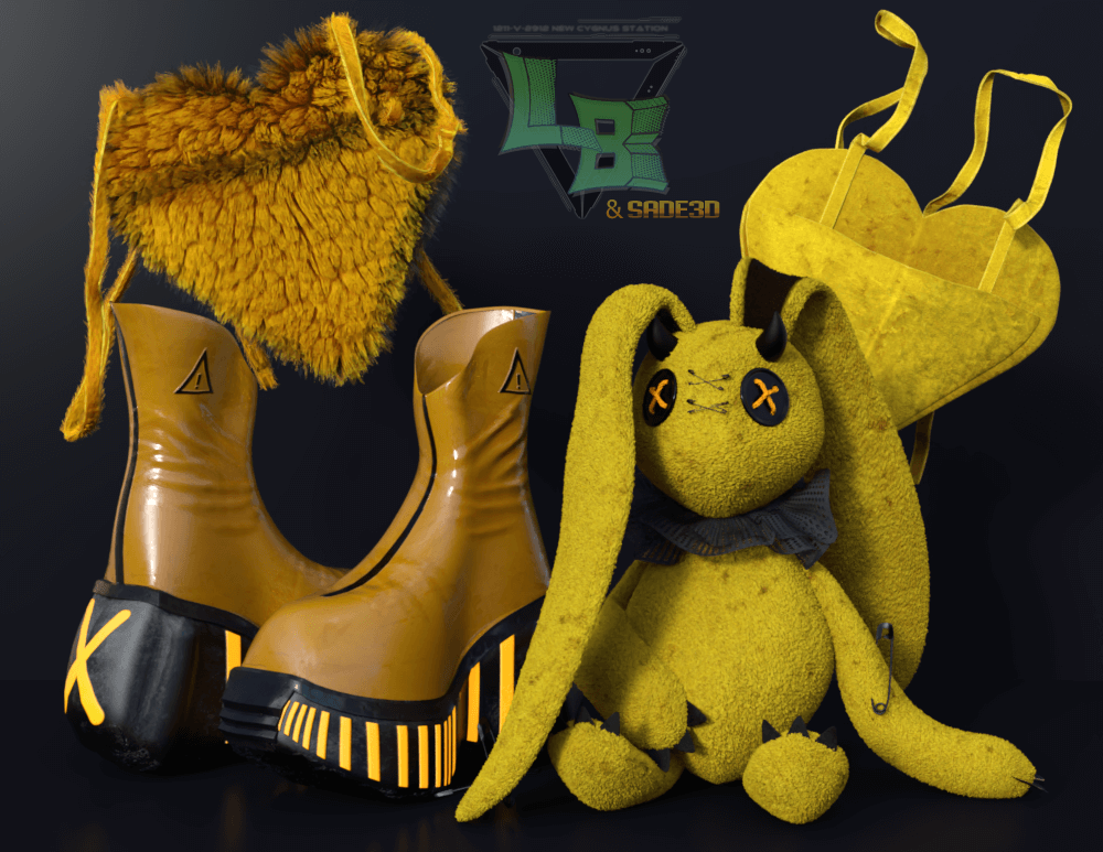 Neon Devil 2.0 3D Render, Digital Art by LchBch