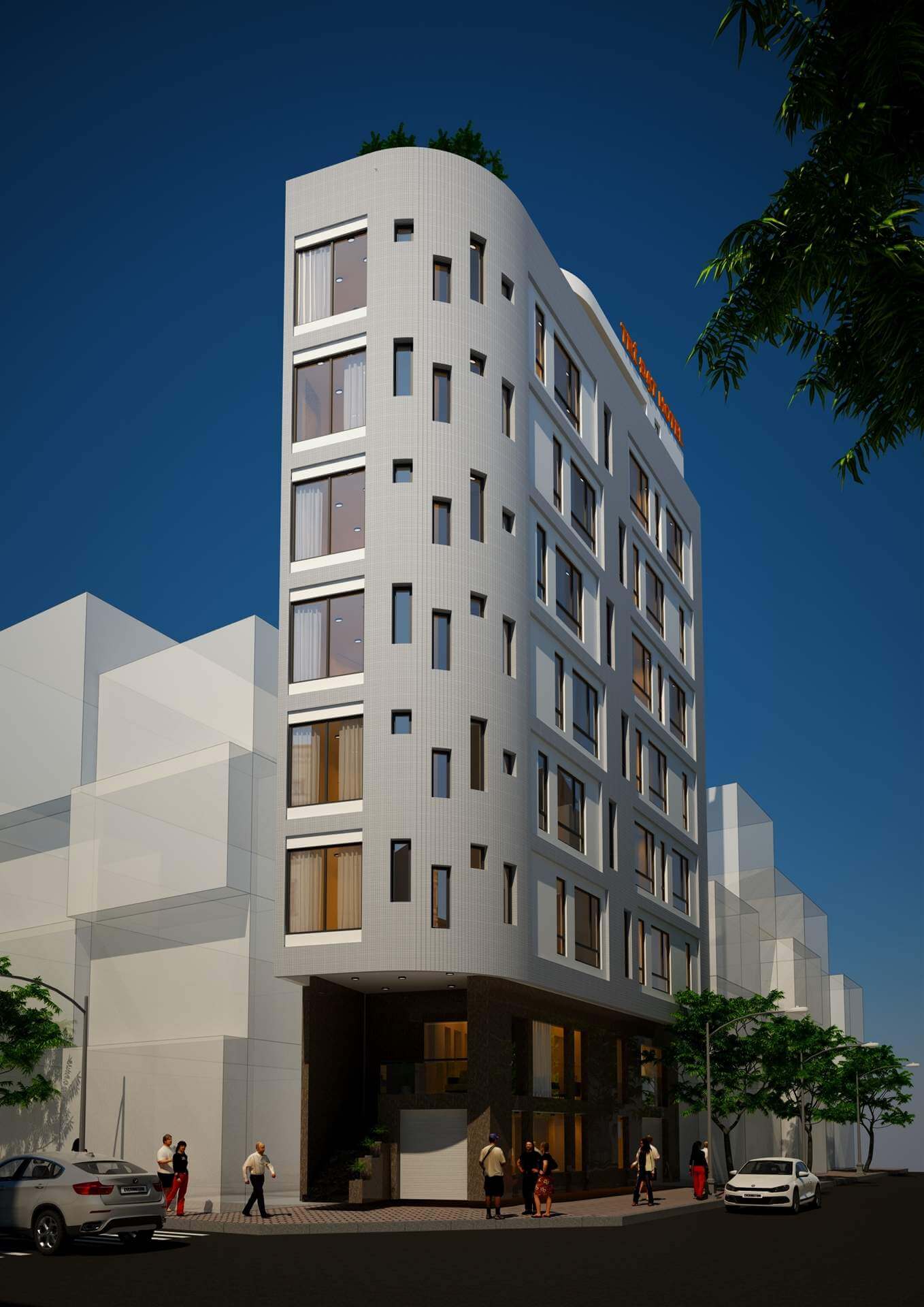 Mini Hotel - 3D Model by Le Minh Thu