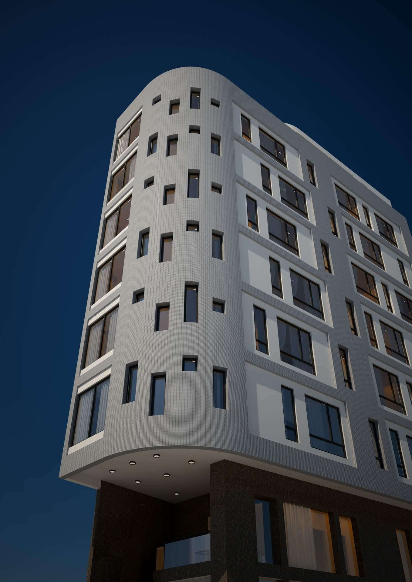 Mini Hotel - 3D Model by Le Minh Thu