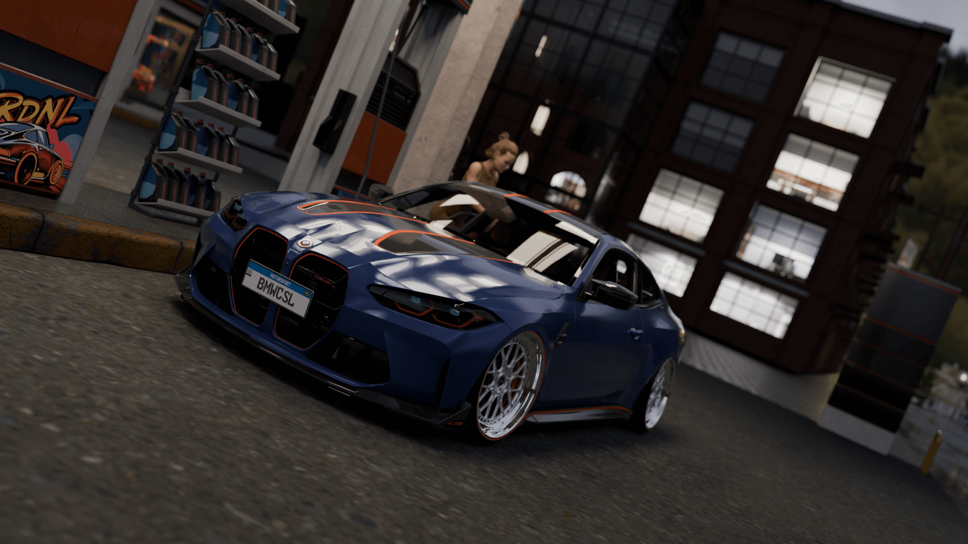 BMW M4 + BRIXTON FORGED CM16 3D Render by leandrodelsanto