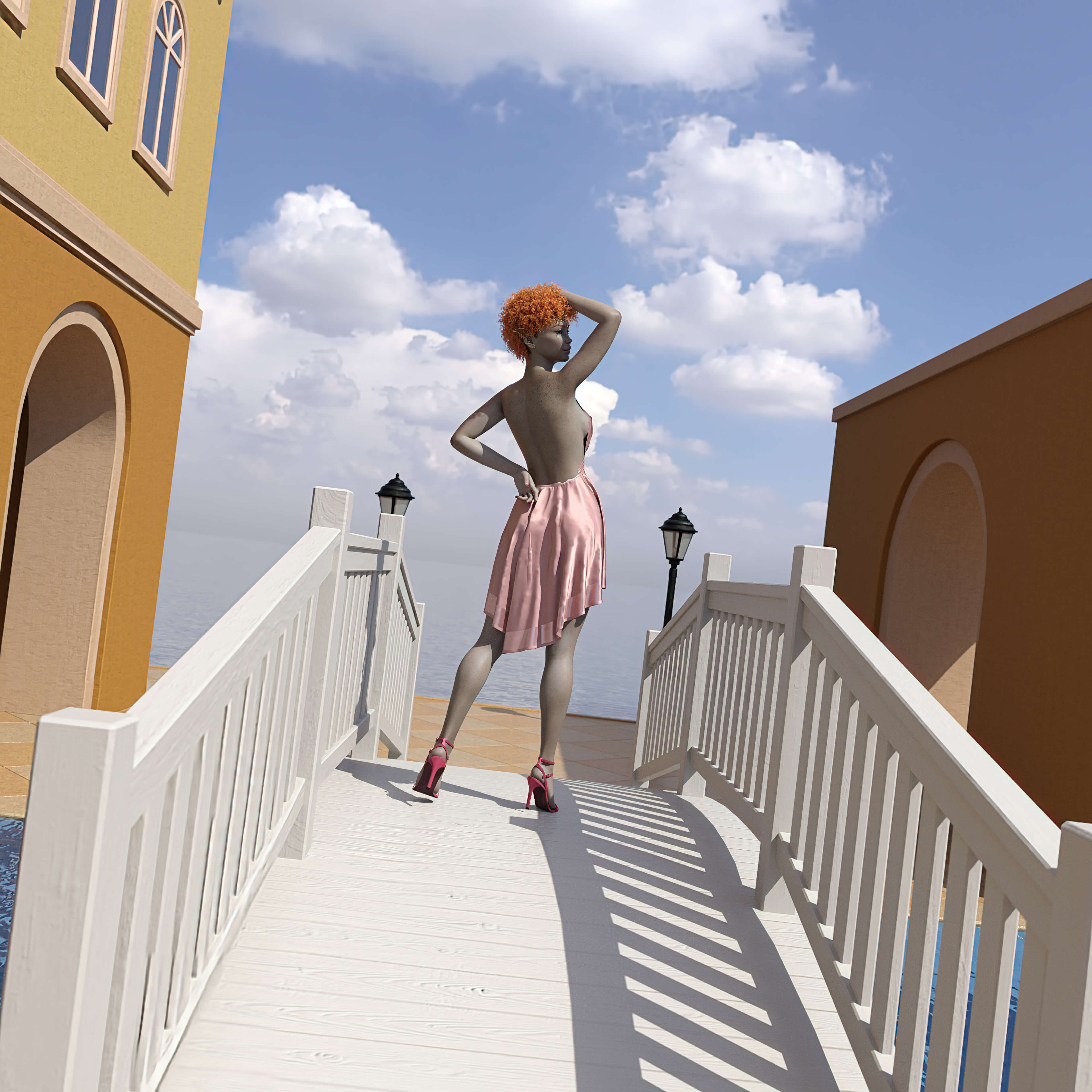 Rowan 3D Render, Digital Art by Leeduva