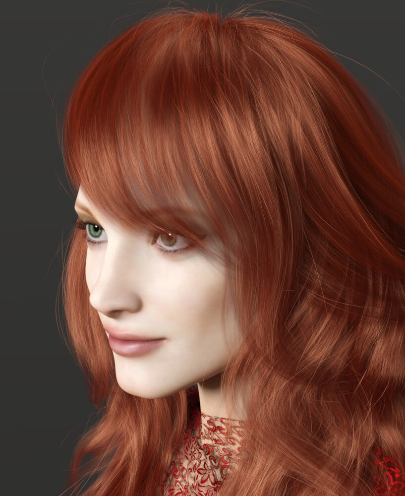 Jessica Chastain for Genesis 8 Female - Daz Content by leeleesss