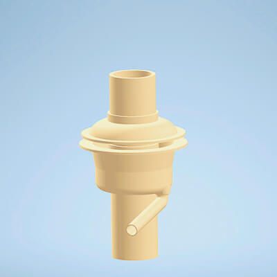 Bottom Drain Recirculating Aquaculture System RAS - 3D Model by Lemma