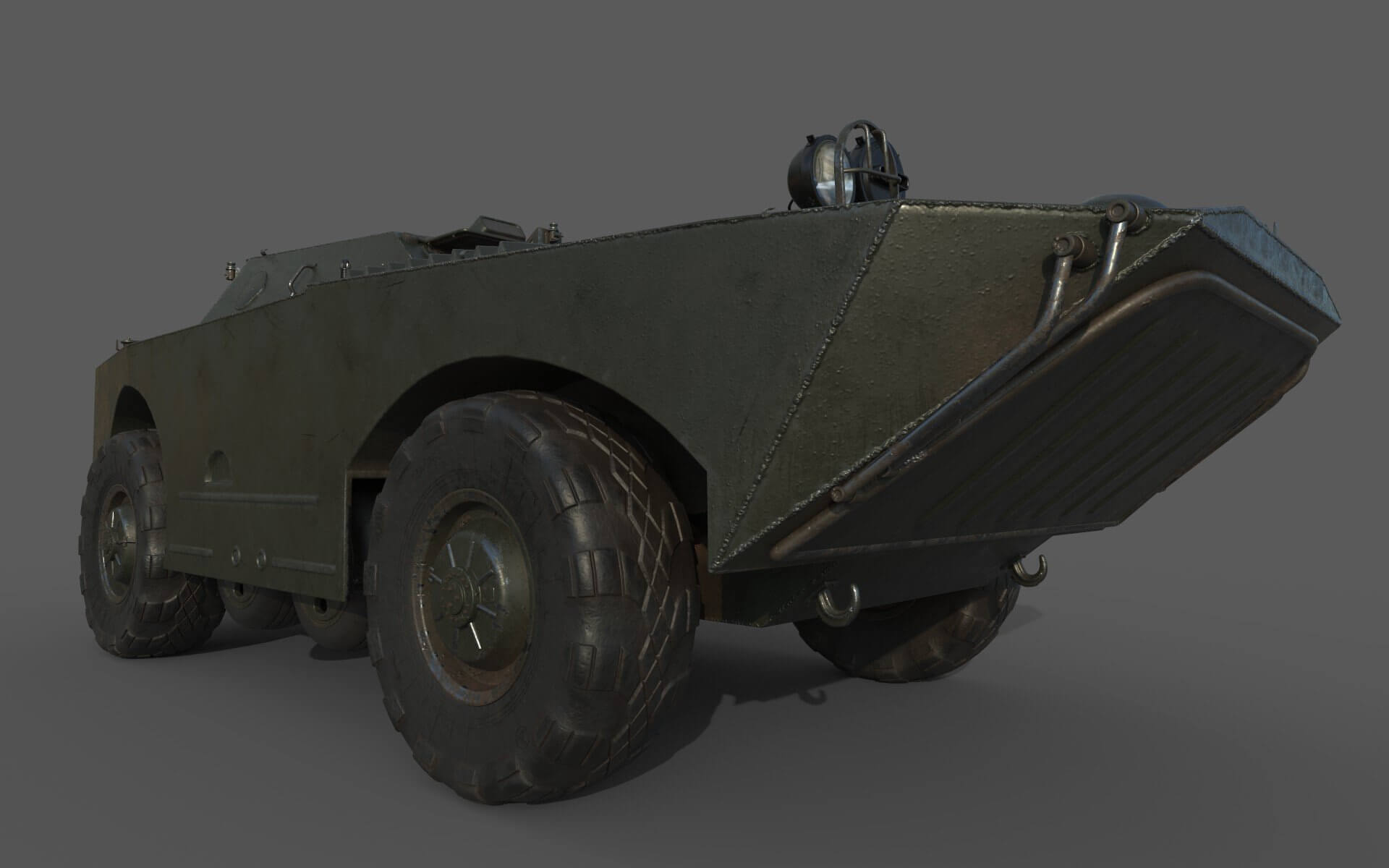 Brdm-1 3D Model by lemon4ik