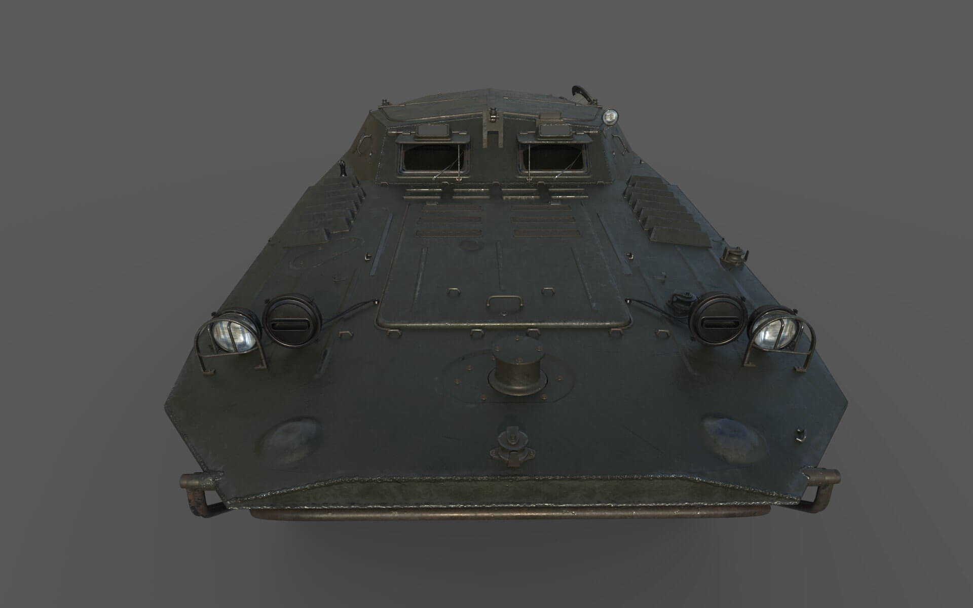 Brdm-1 3D Model by lemon4ik