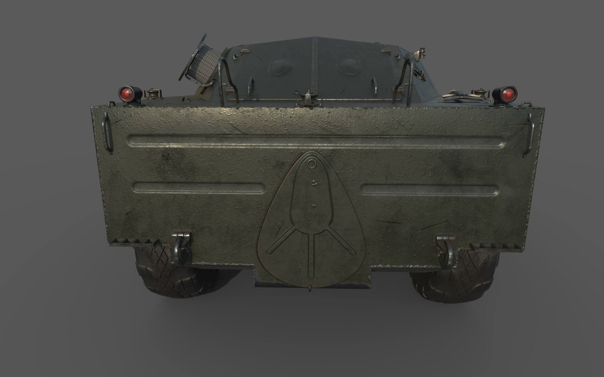 Brdm-1 3D Model by lemon4ik
