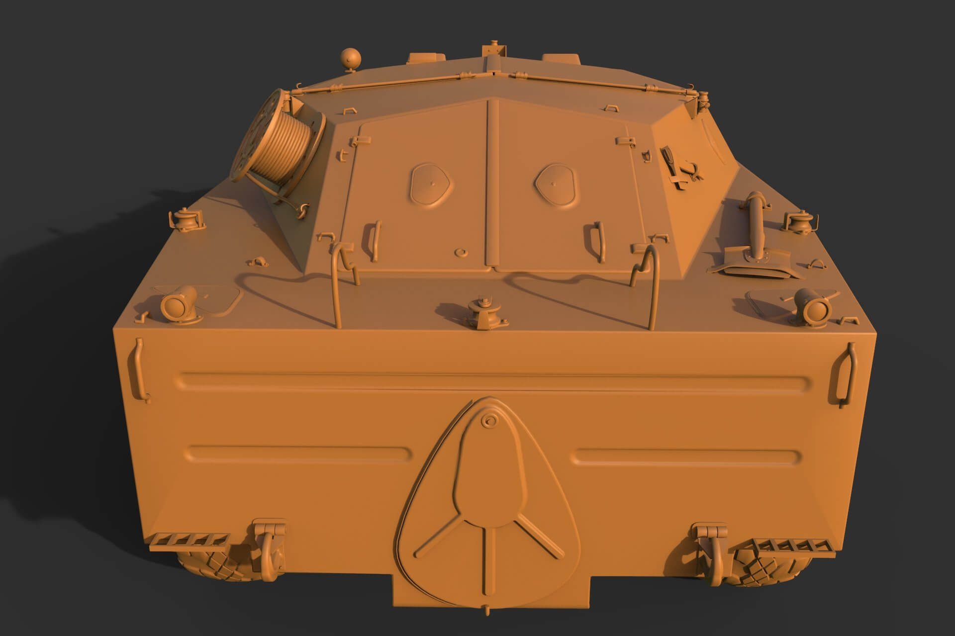 Brdm-1 3D Model by lemon4ik