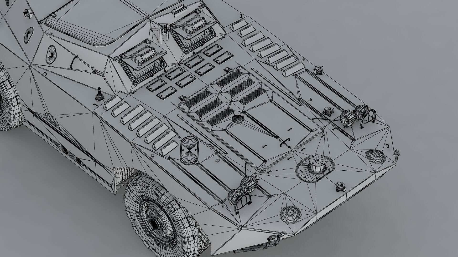 Brdm-1 3D Model by lemon4ik