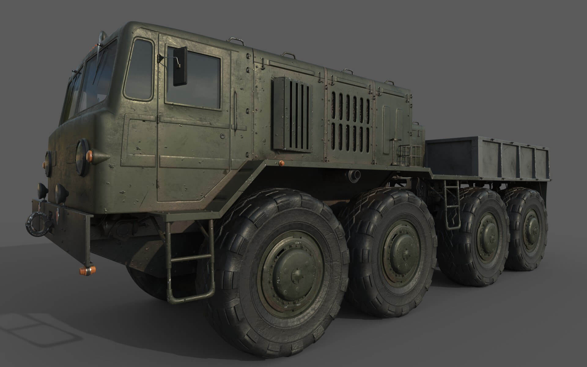 Maz 537L - 3D Model by lemon4ik