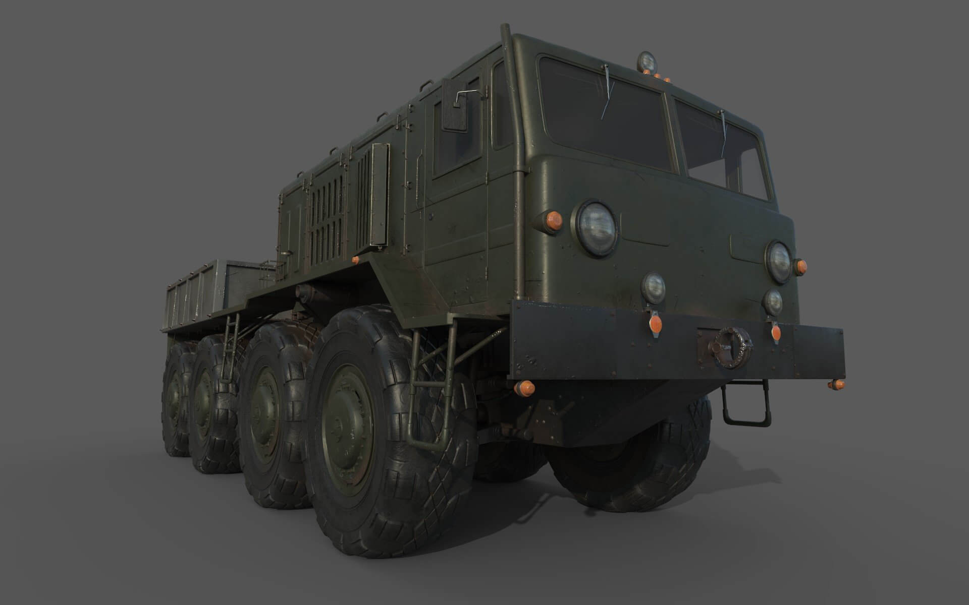 Maz 537L - 3D Model by lemon4ik