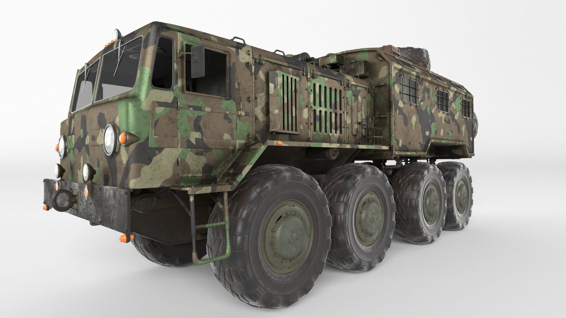 Soviet Truck Maz 537 Kung - 3D Model by lemon4ik