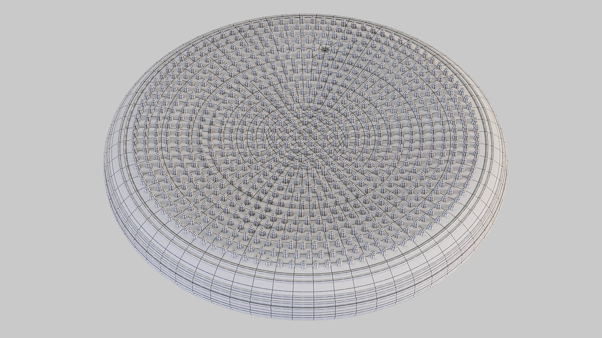 Inflatable Balance Disk - 3D Model by lemonadeCG
