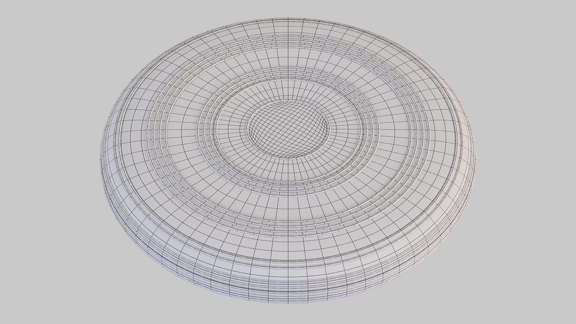 Inflatable Balance Disk - 3D Model by lemonadeCG
