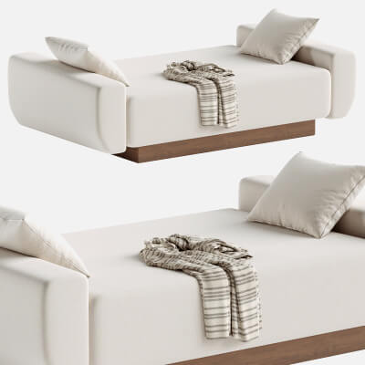 Base Daybed Modern - 3D Model by Leo_98