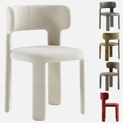 Lucy Chair Modern - 3D Model by Leo_98