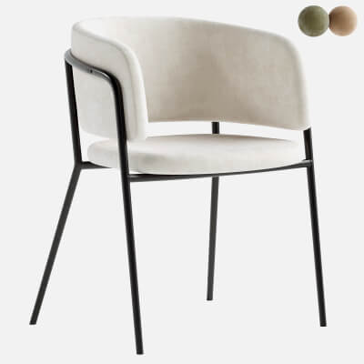 Nell Dining Chair - 3D Model by Leo_98
