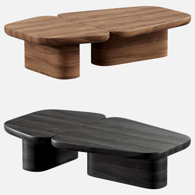 Pangea Coffee Table - 3D Model by Leo_98