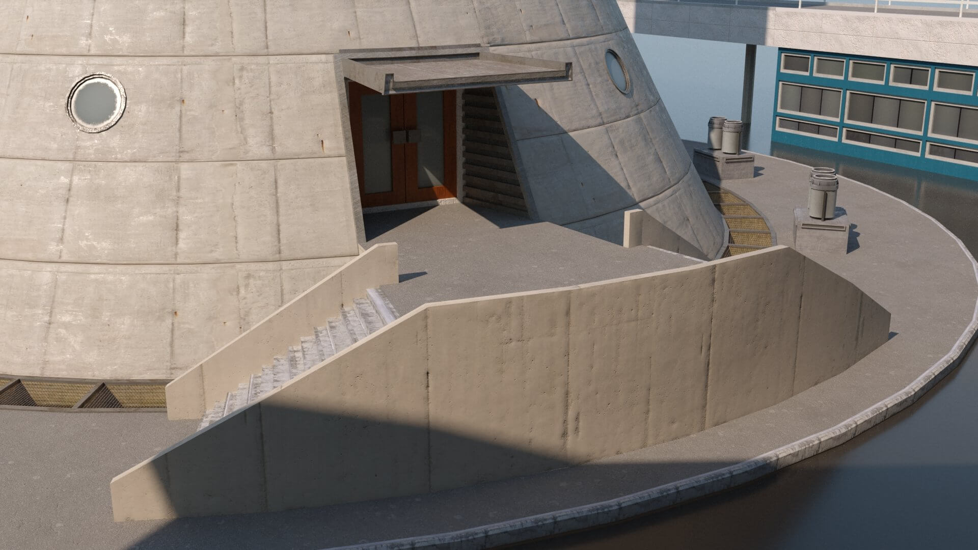 Berlin TV Tower Fernsehturm PBR - 3D Model by leon017