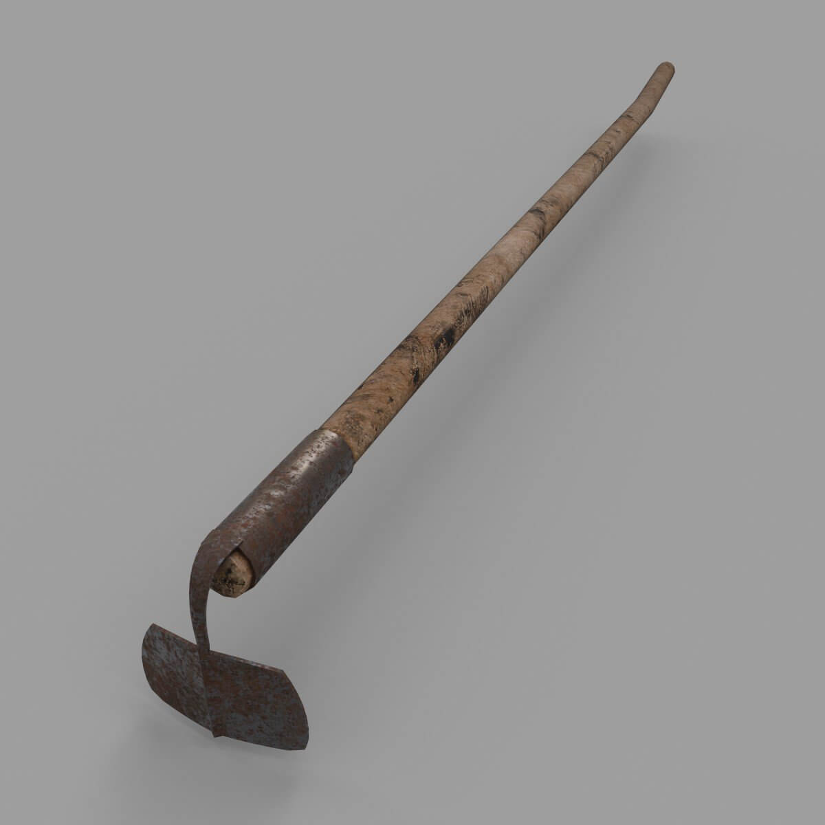 Pack of 6 Medieval Farm Rakes and Hoe - 3D Model by leon017