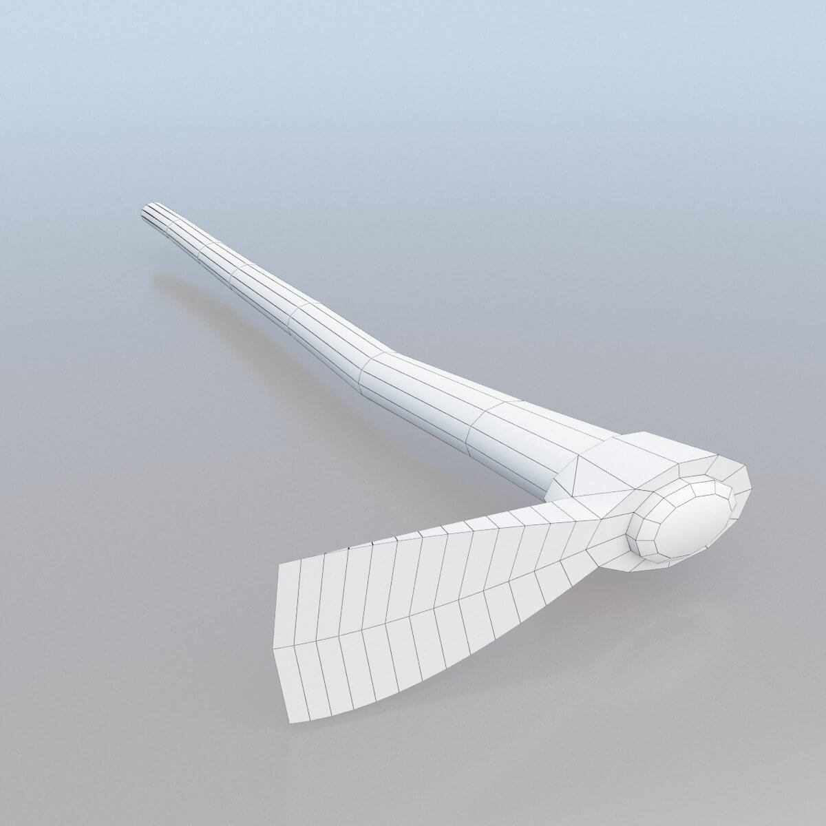 Pack of 6 Medieval Farm Rakes and Hoe - 3D Model by leon017