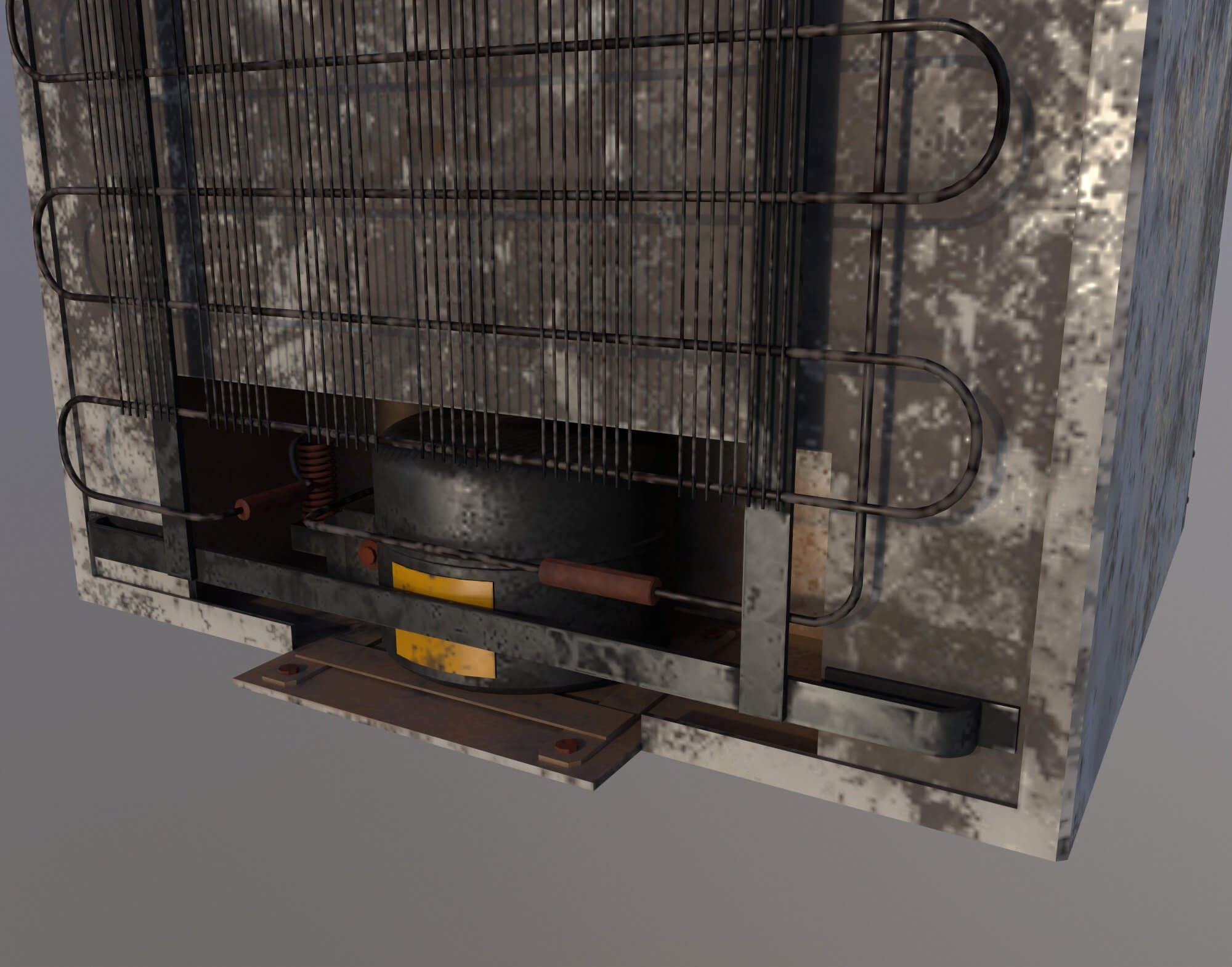 Soviet Vintage Refrigerator Zil Moskva 9 Color Variants - 3D Model by ...