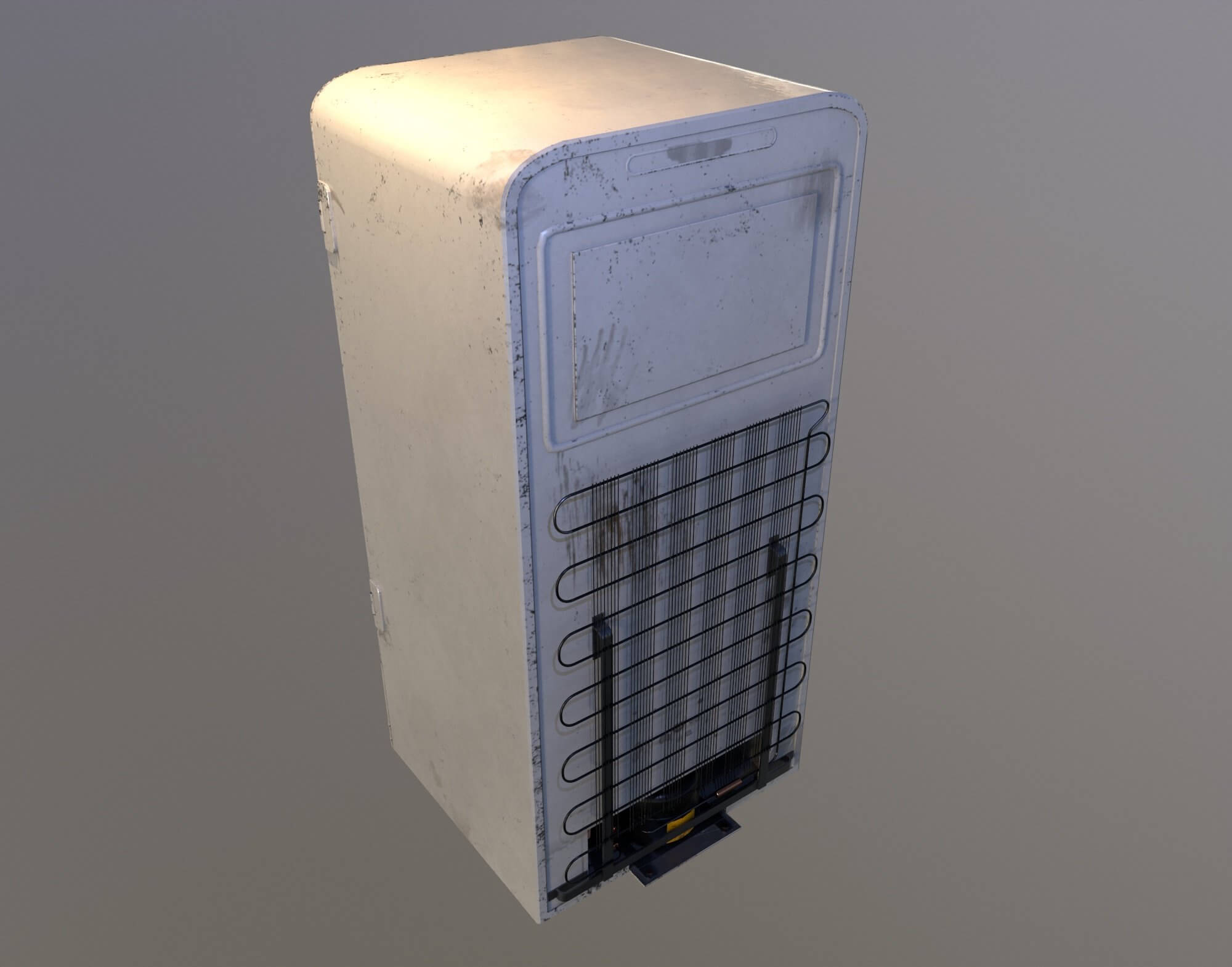 Soviet Vintage Refrigerator Zil Moskva 9 Color Variants - 3D Model by ...