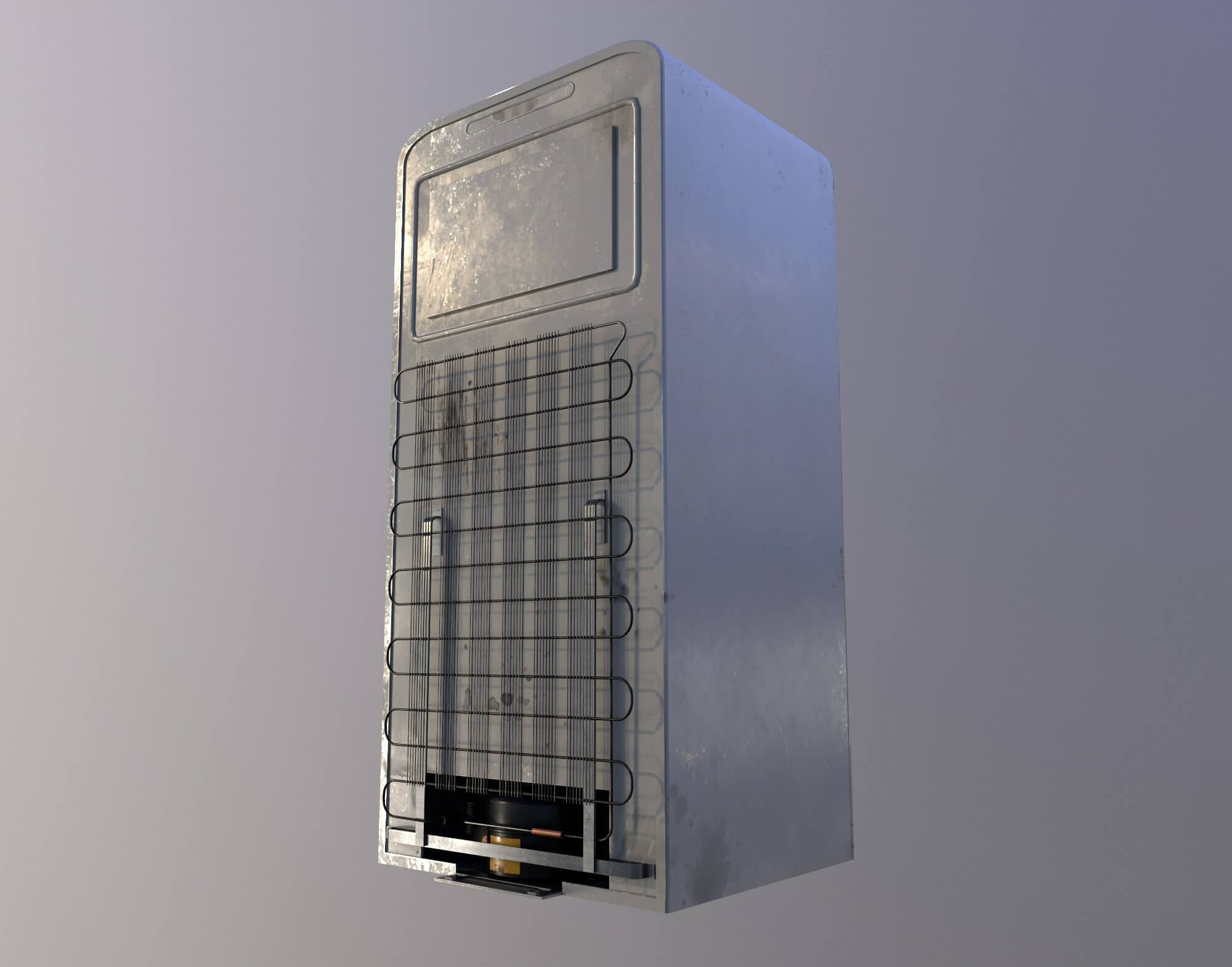 Soviet Vintage Refrigerator Zil Moskva 9 Color Variants - 3D Model by ...
