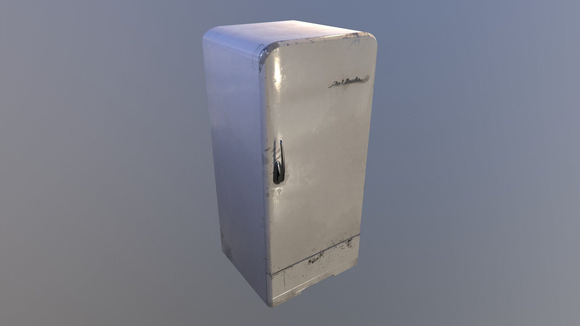 Soviet Vintage Refrigerator Zil Moskva 9 Color Variants - 3D Model by ...