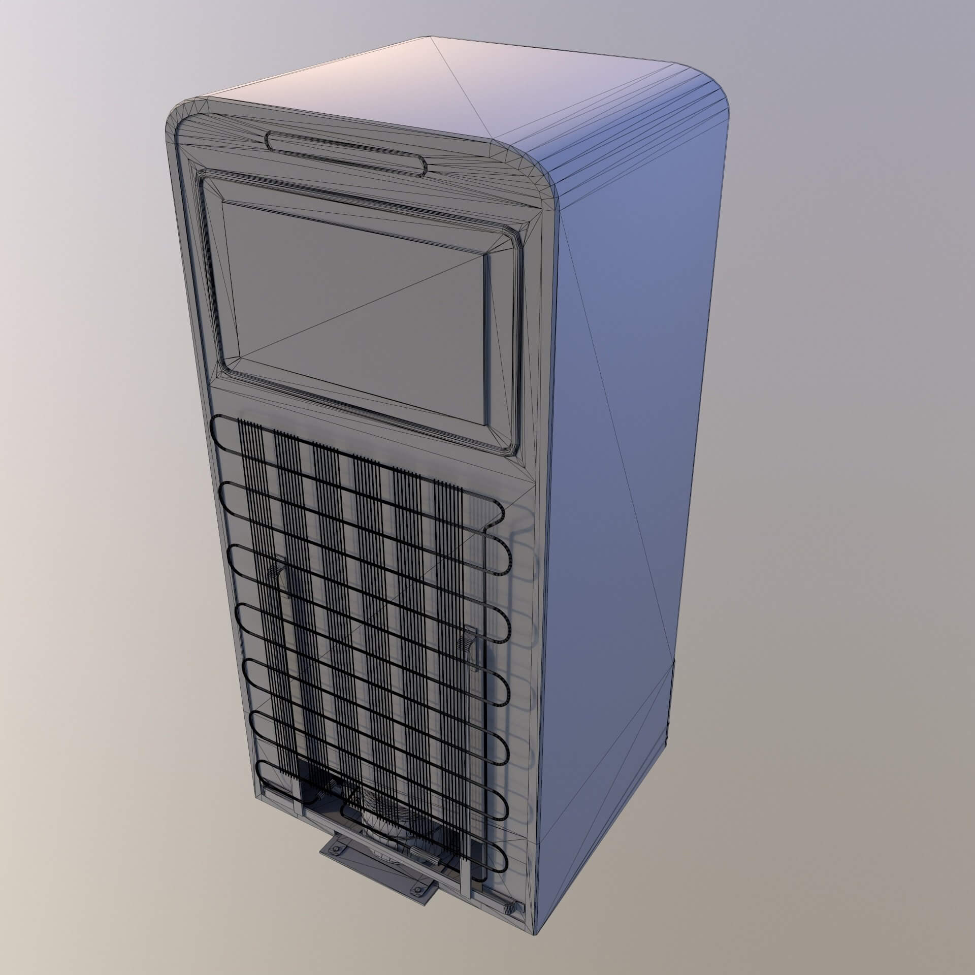 Soviet Vintage Refrigerator Zil Moskva 9 Color Variants - 3D Model by ...