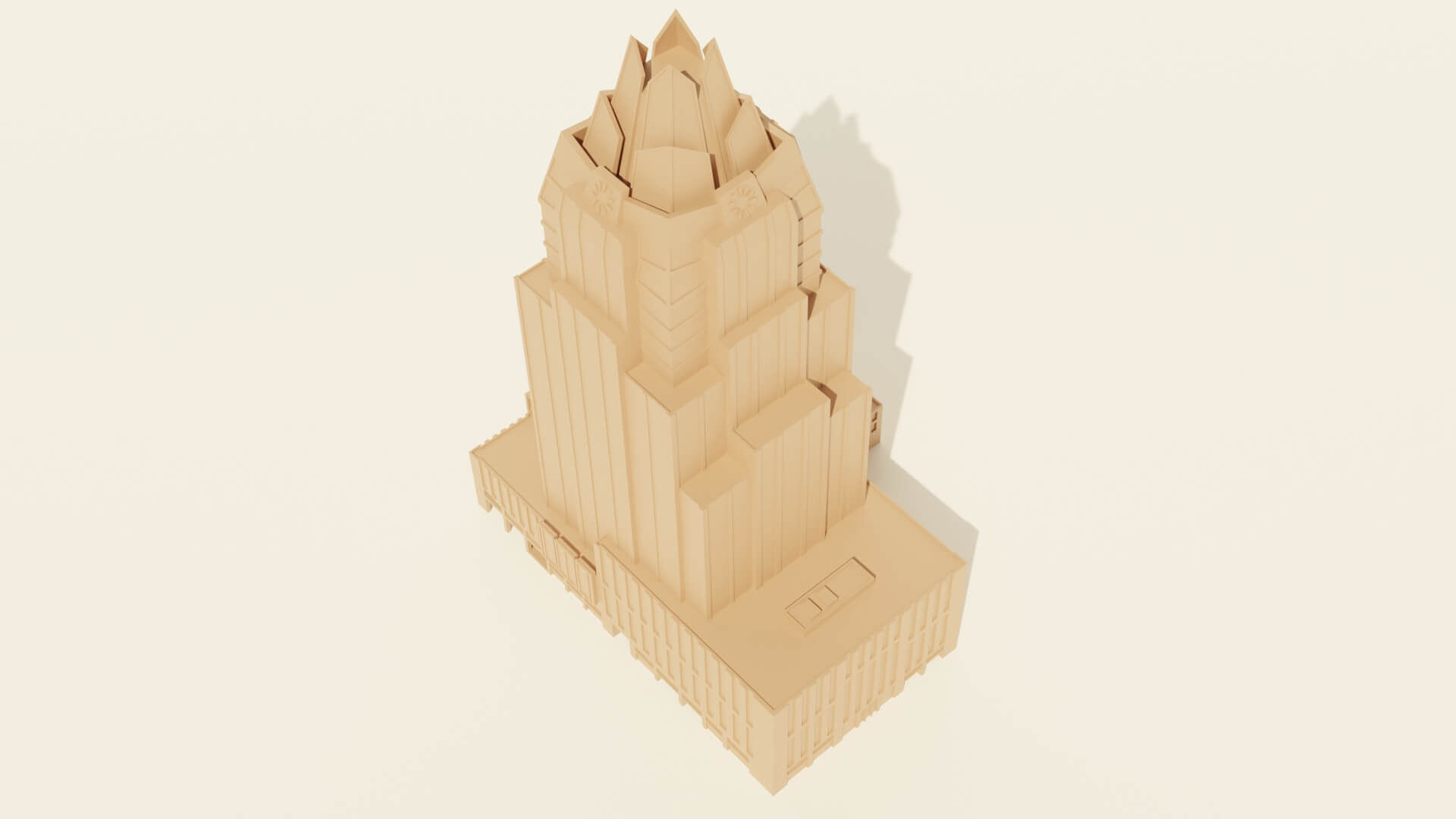 Frost Bank Tower - 3D Model by Leonte