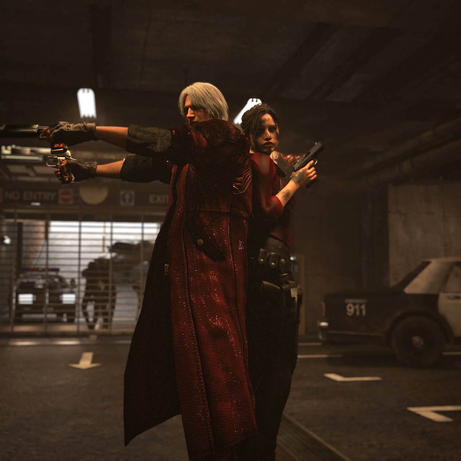 Biohazard 3D Render, Digital Art by Letterstoothevoid