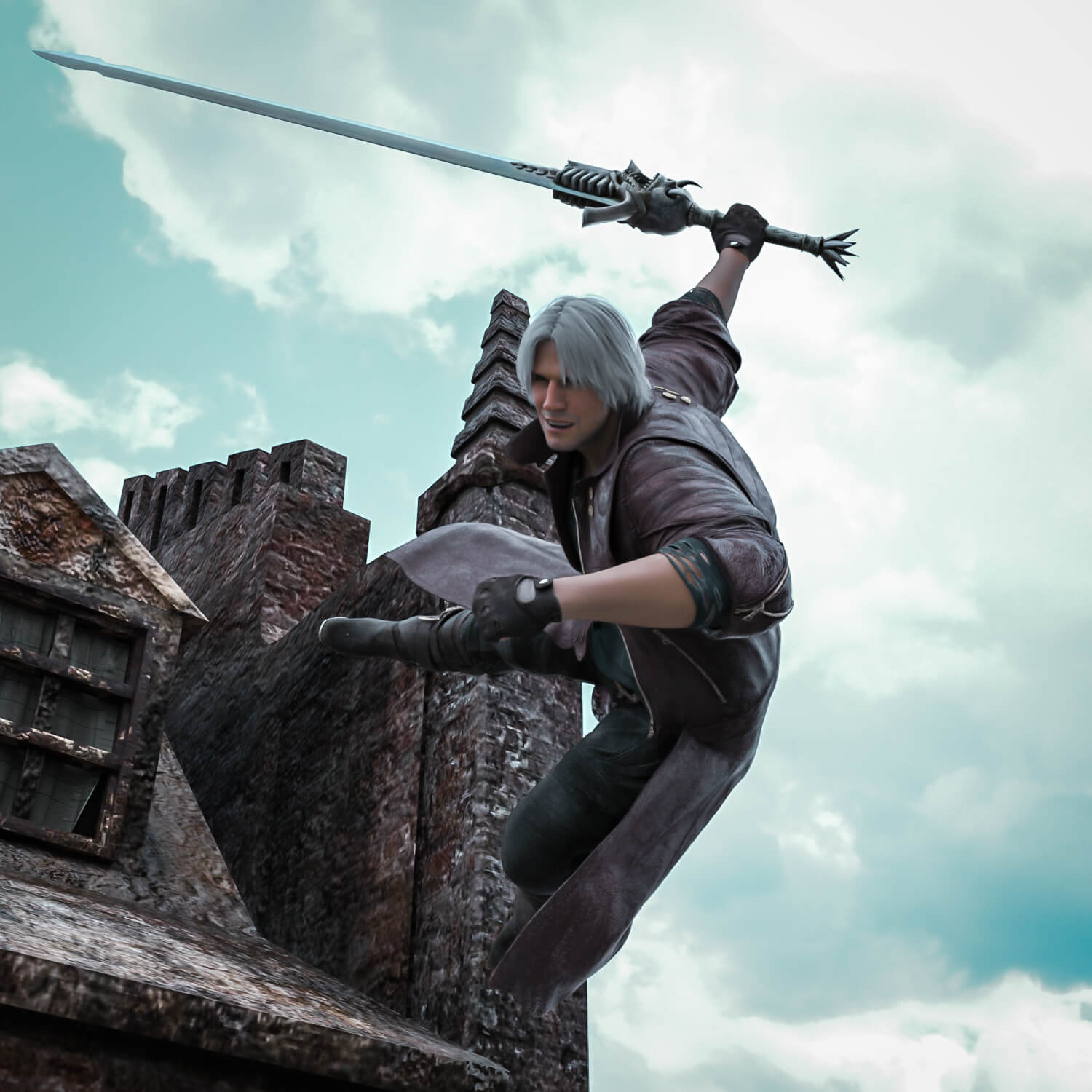 Fight 3D Render, Digital Art by Letterstoothevoid