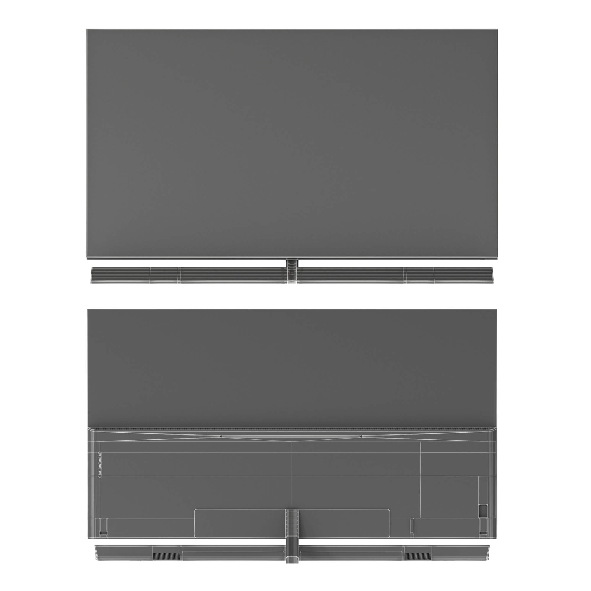 TV Panasonic TX-77Ezr1000 3D Model by levasonstudio