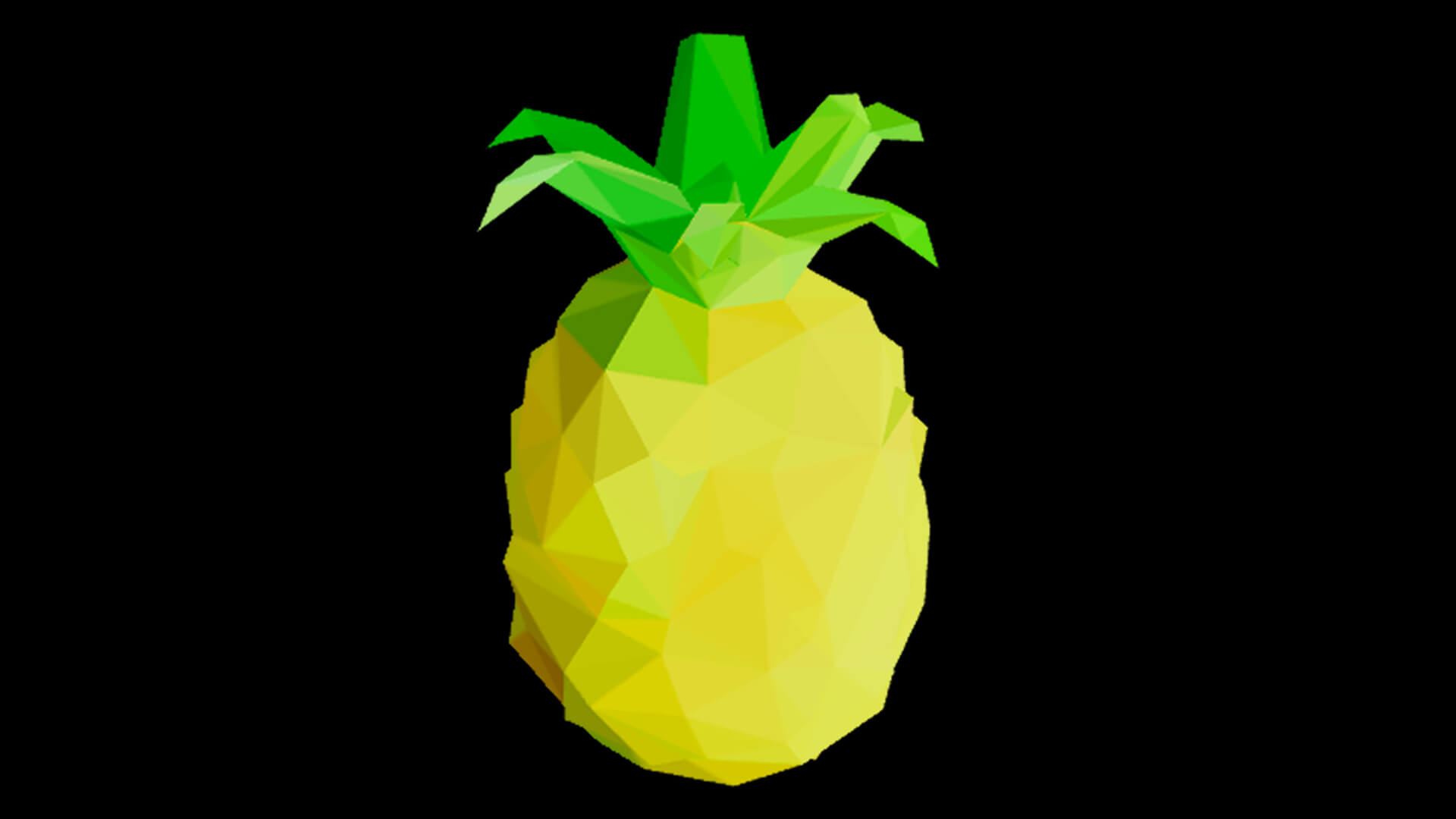 Fruit 5 Low Poly - Apple Banana Orange Pineapple Strawberry 3D Model by ...