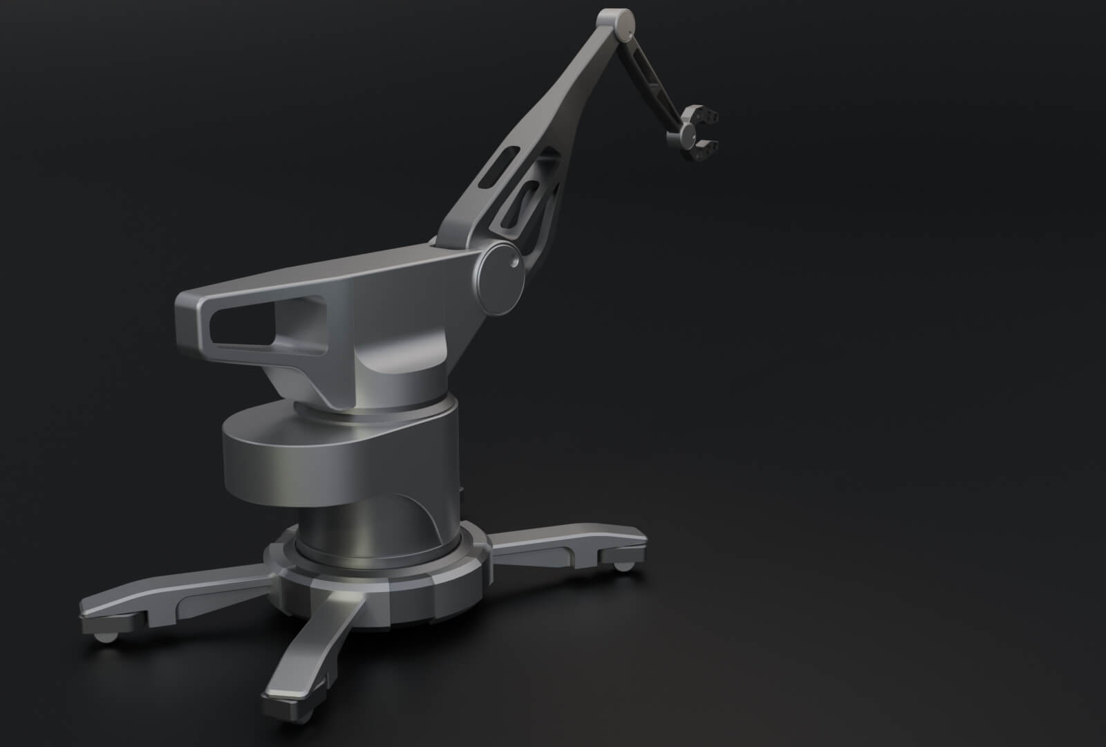 Robotic Claw Arm Industrial Design - 3D Model by levor