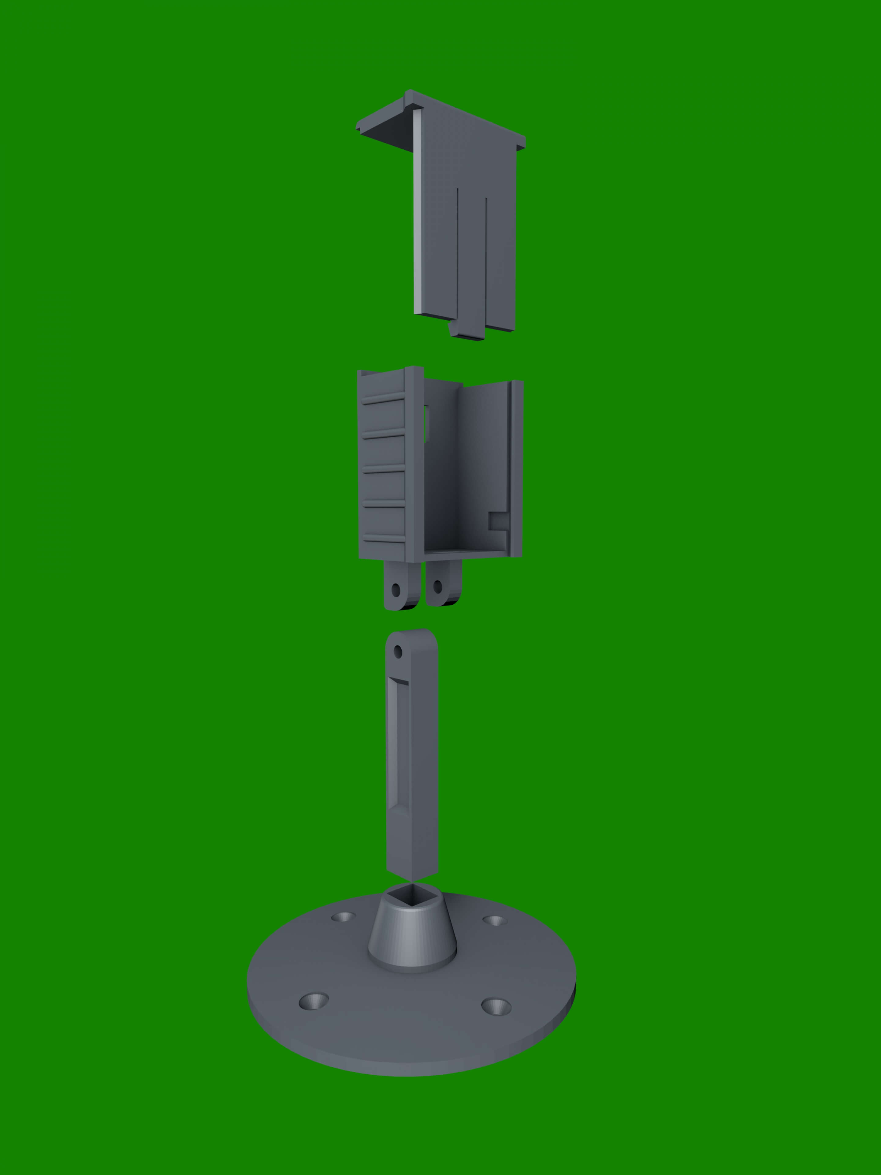 Housing for ESP32-Cam 3D Model by LexTeh