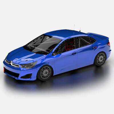 Citroen C4 Lounge TN C3 - 3D Model by LFDesign