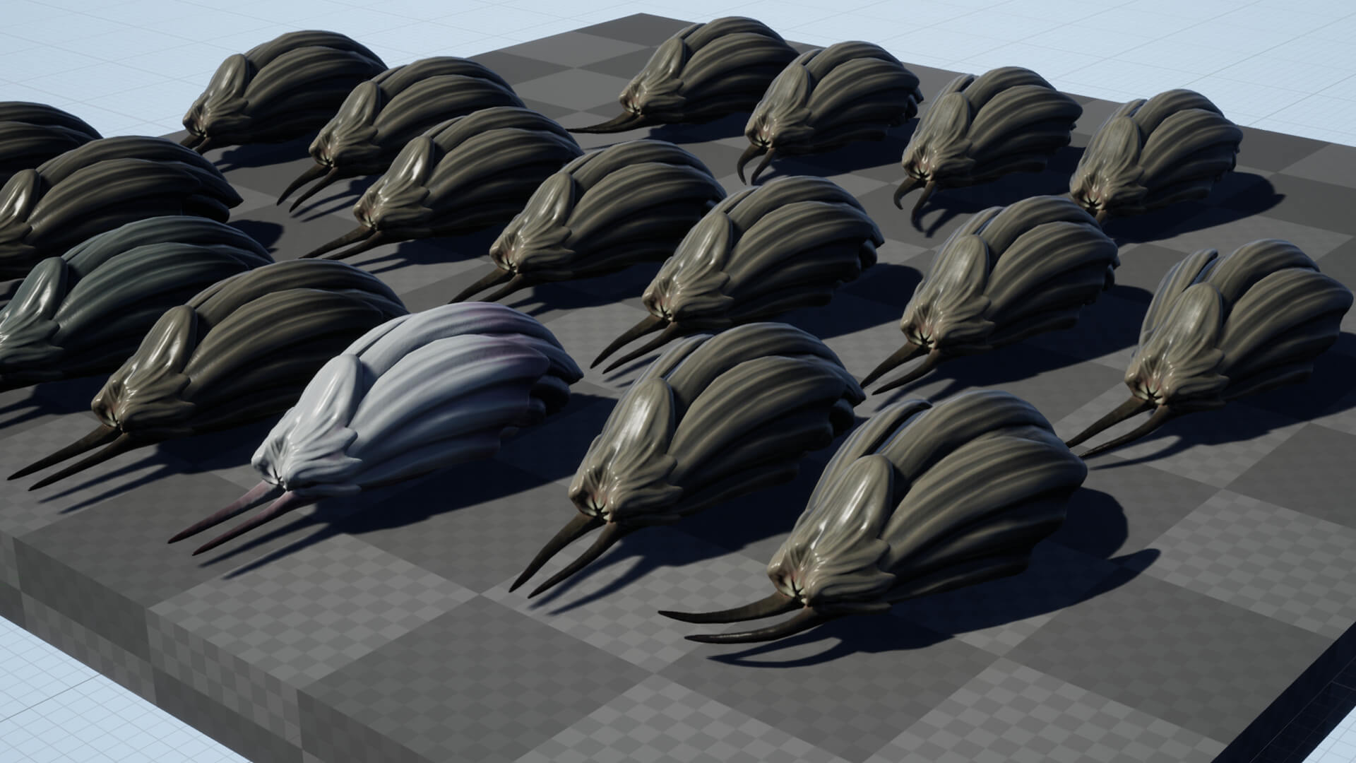 Clam Creature 1 - 3D Model by Liana1