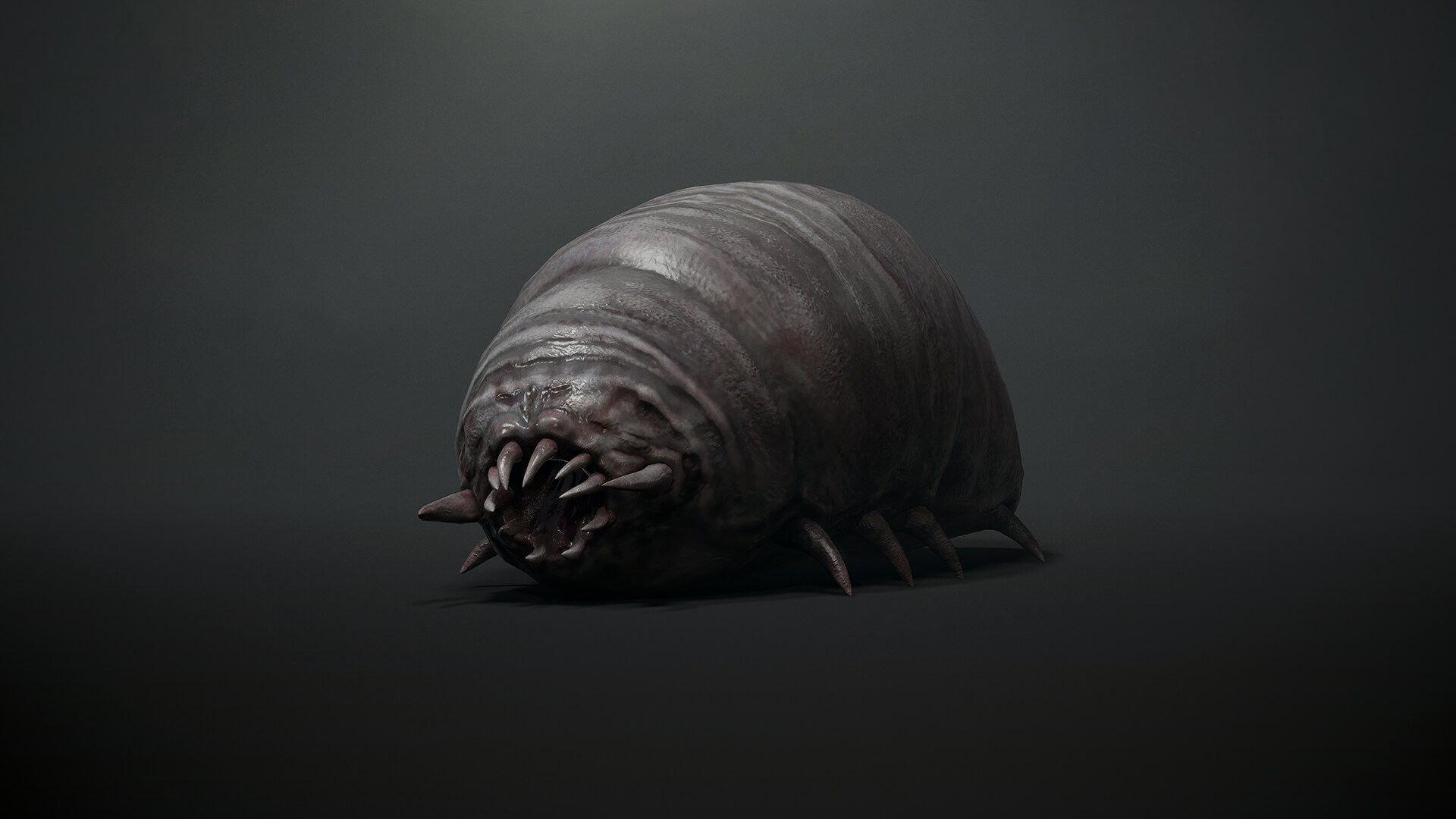 Horror_Worm1 - 3D Model by Liana1